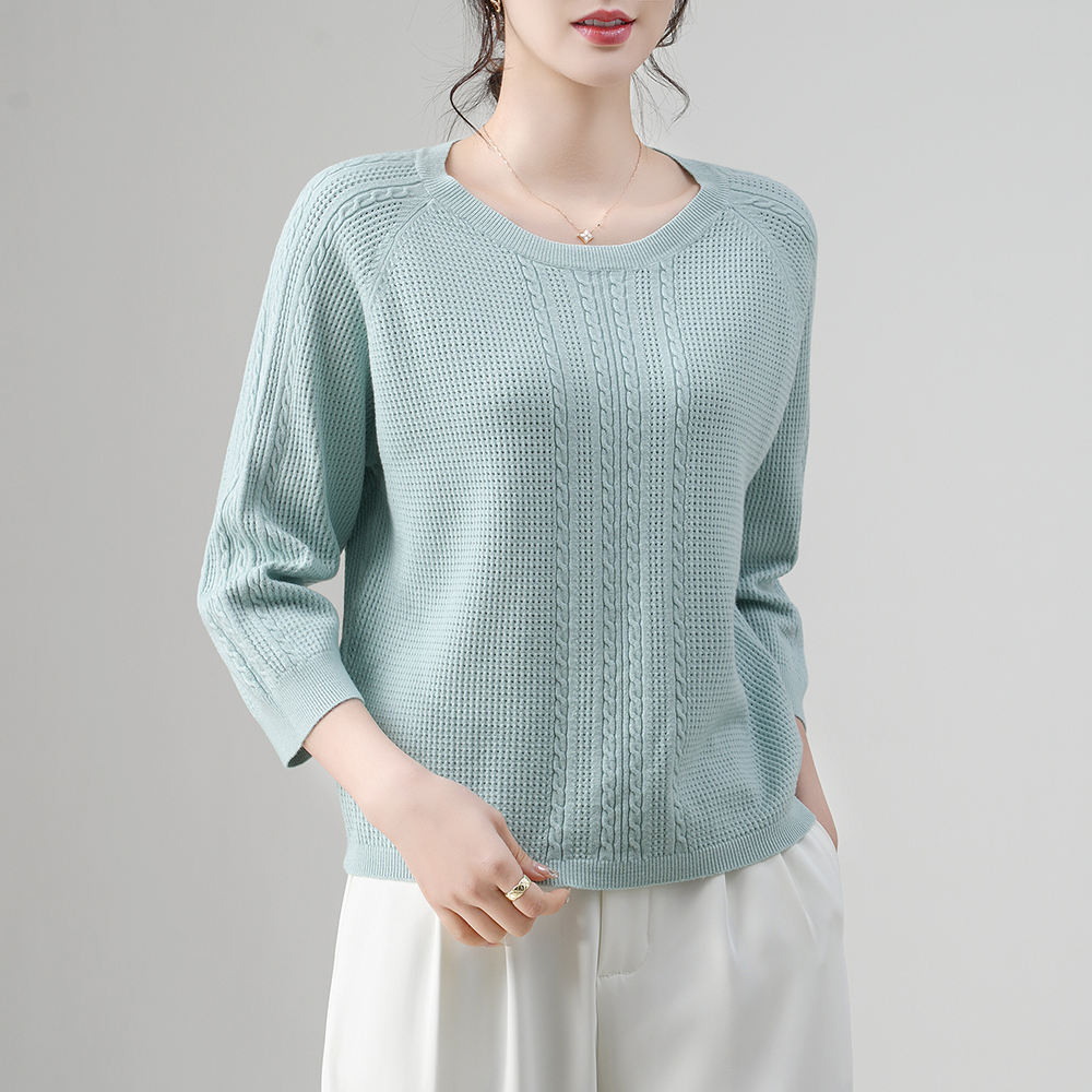 Custom Knitted Sweater Women'S Spring Clothing Sweaters For Women ...